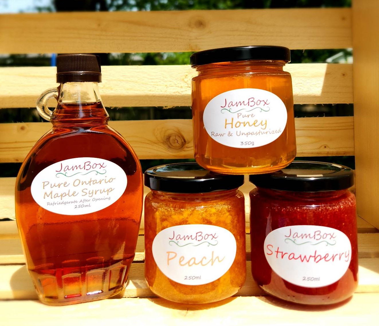 A little Peach N Berry - JamBox