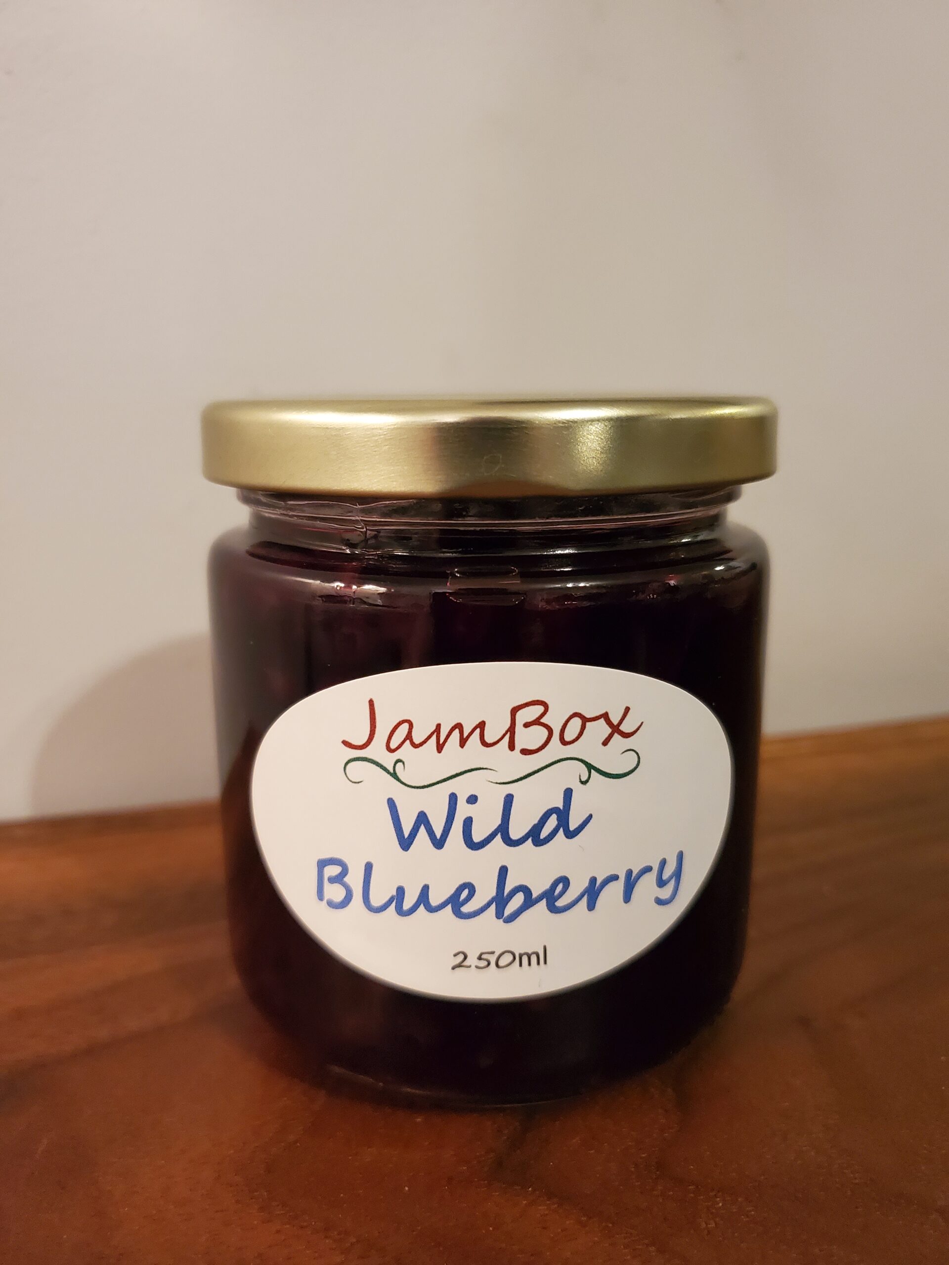 Wild Blueberry Jam 250ml - JamBox