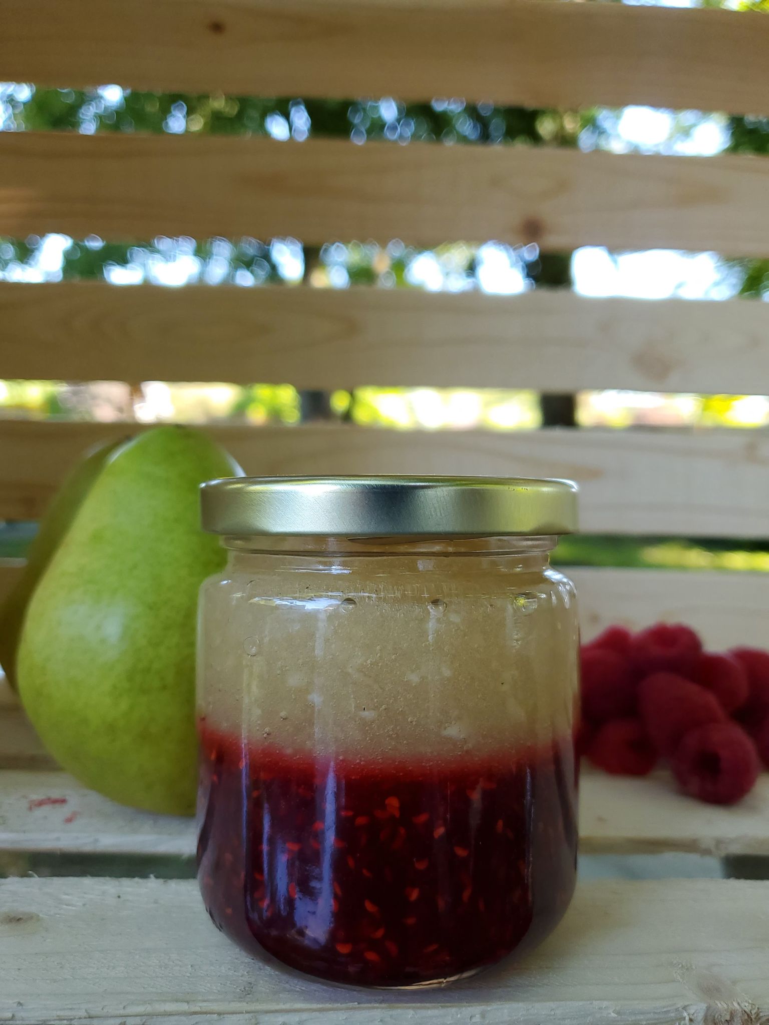 RazzPeary Jam 250ml - JamBox