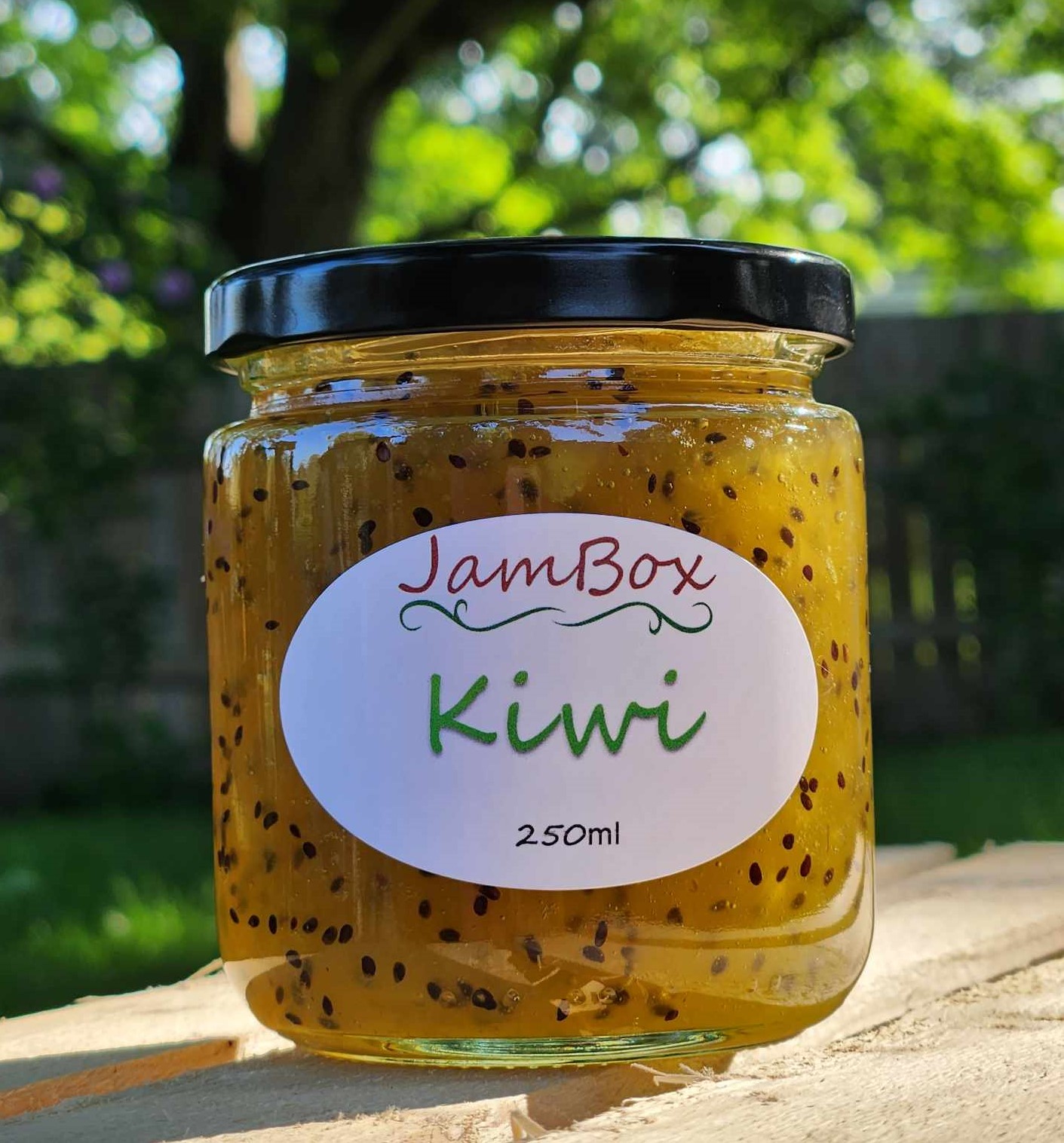 Kiwi Jam 250ml - JamBox