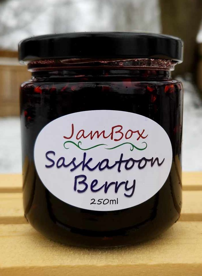 Saskatoon Berry Jam 250ml - JamBox