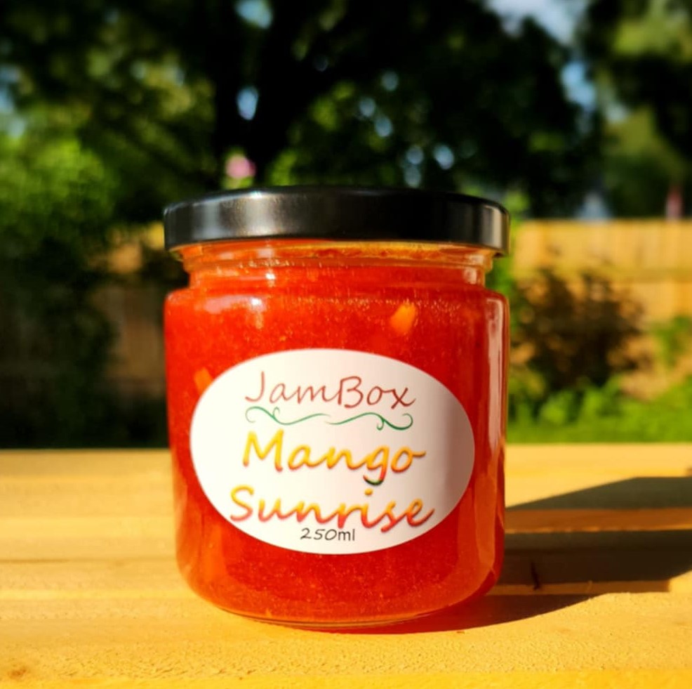 Mango Sunrise Jam 250ml - JamBox