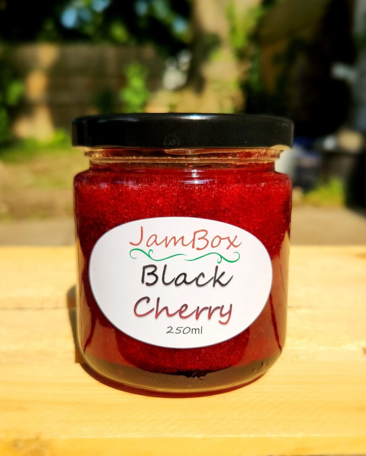 Black Cherry Jam 250ml - JamBox
