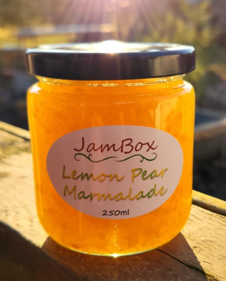 Lemon Pear Marmalade 250ml - JamBox
