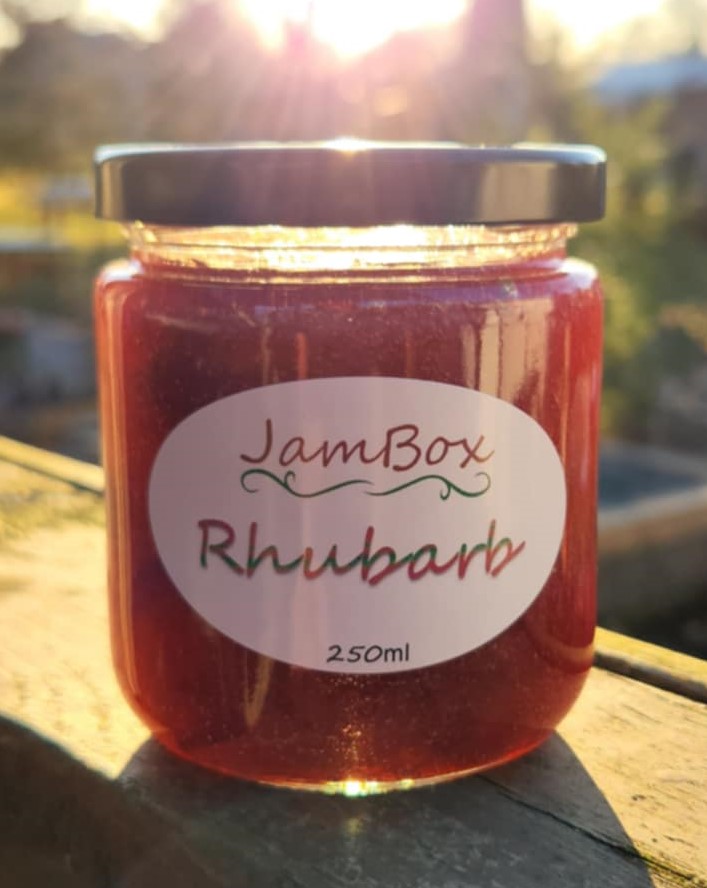Rhubarb Jam 250ml - JamBox
